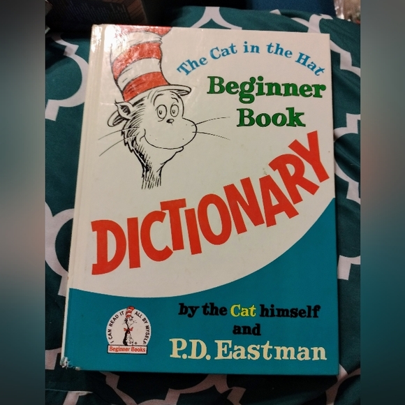 Dr. Seuss | Toys | Vintage 964 Cat In The Hat Big Dictionary Book ...